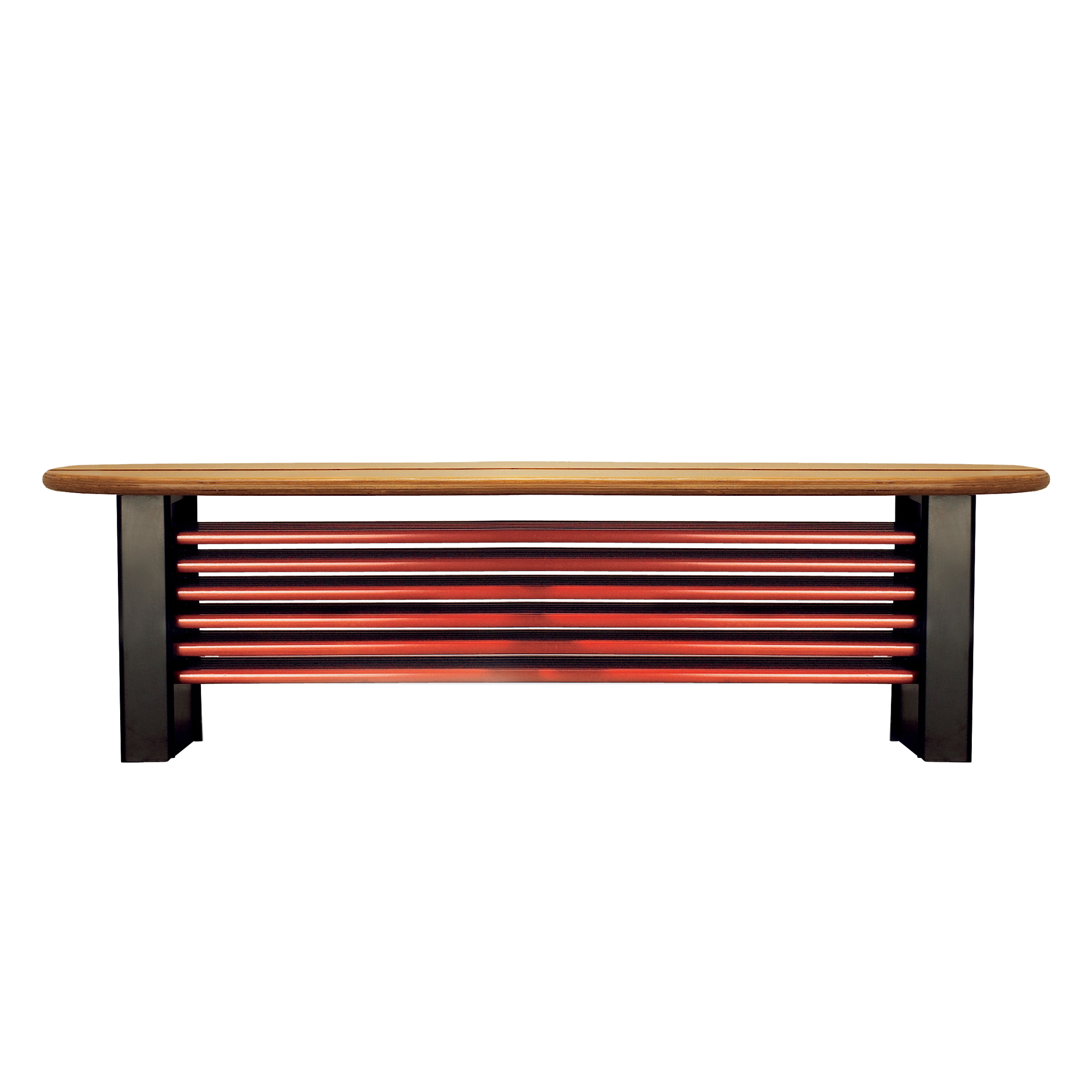 Delta Column Bench – Doppelfunktion Heizung und Sitzgelegenheit